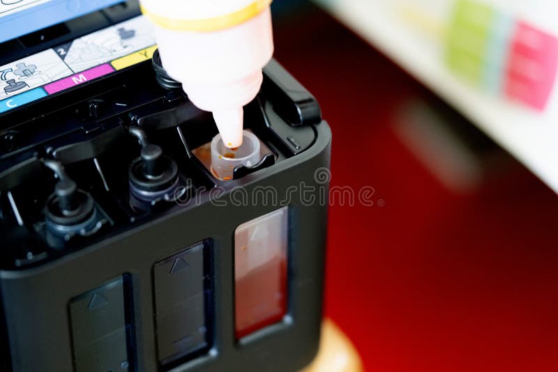 Repairs and Maintenance Inkjet Printers. Refill Ink Cartridges, Printer ...