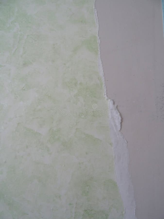 Repairs in the Room, Replacement of Old Wallpaper, Old Torn Wall and ...