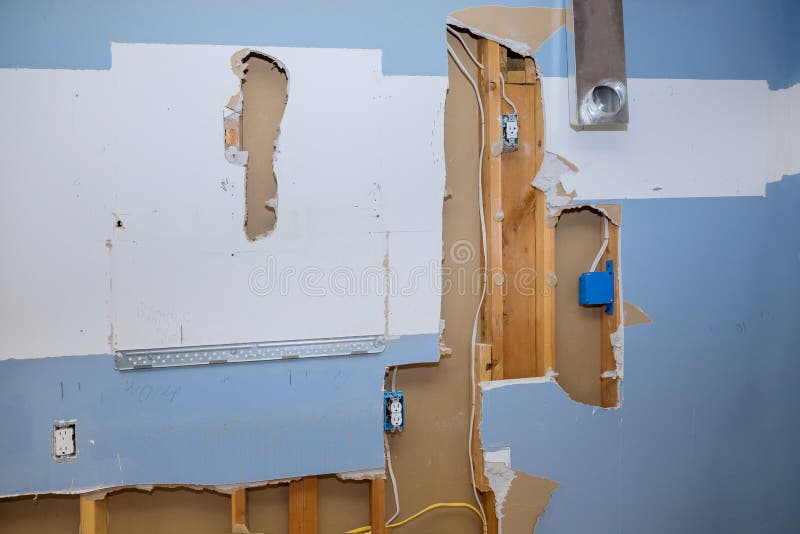 Repairs To Be Made for Remodeling in a Kitchen that is Currently Under ...