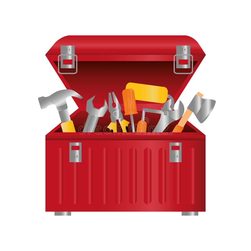 Red Tool Box Stock Illustrations – 3,424 Red Tool Box Stock ...