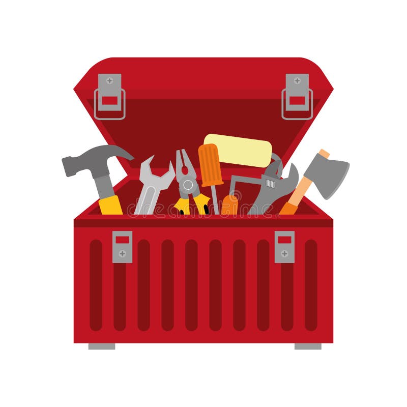 Red Tool Box Stock Illustrations – 3,424 Red Tool Box Stock ...
