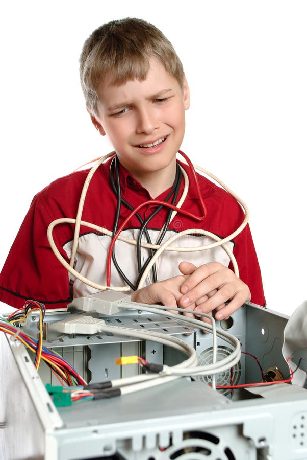 Reparieren Sie Ihren Computer. Stockbild - Bild von fähigkeit, wartung ...