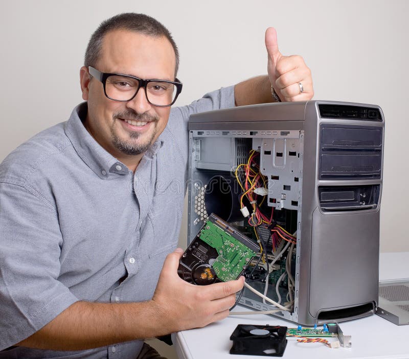 Reparo do computador imagem de stock. Imagem de reparar - 43807669