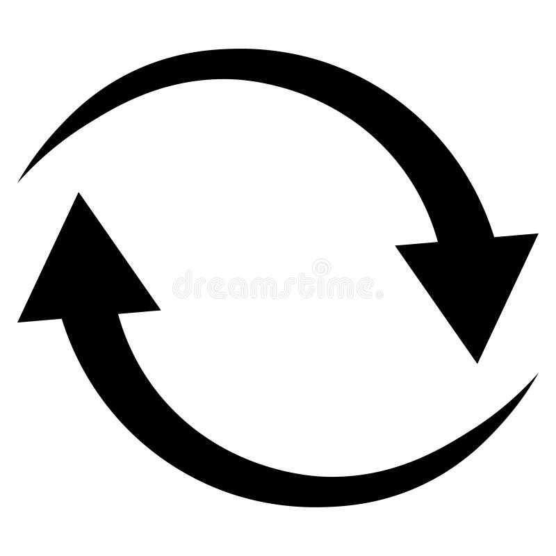 Repeat Arrow To Right Direction Gradient Style Icon Vector Design Stock ...