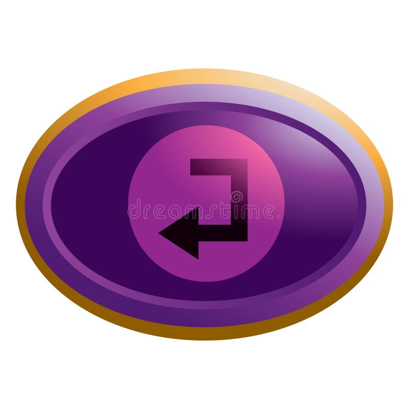 Repeat Button. Vector Illustration Decorative Design Stock Vector ...