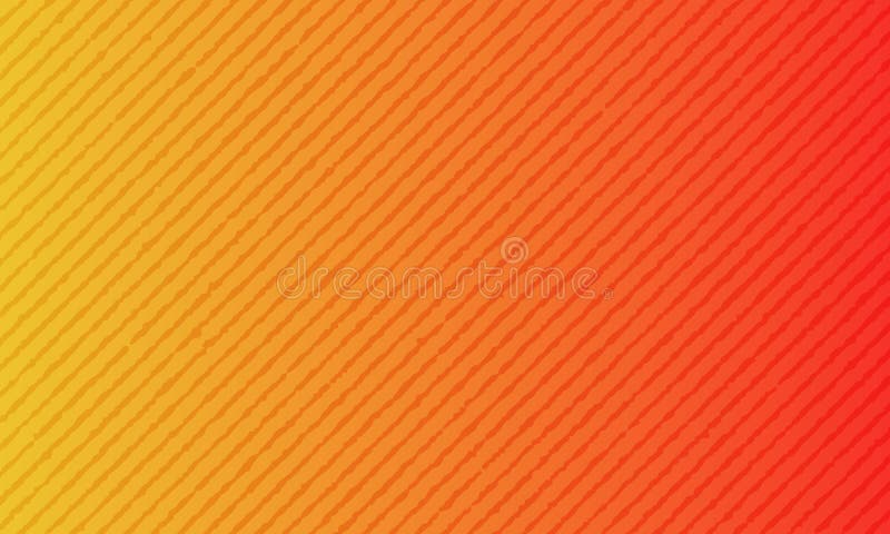 Repeat Horizontal Line Template and Orange Gradient Color Background ...