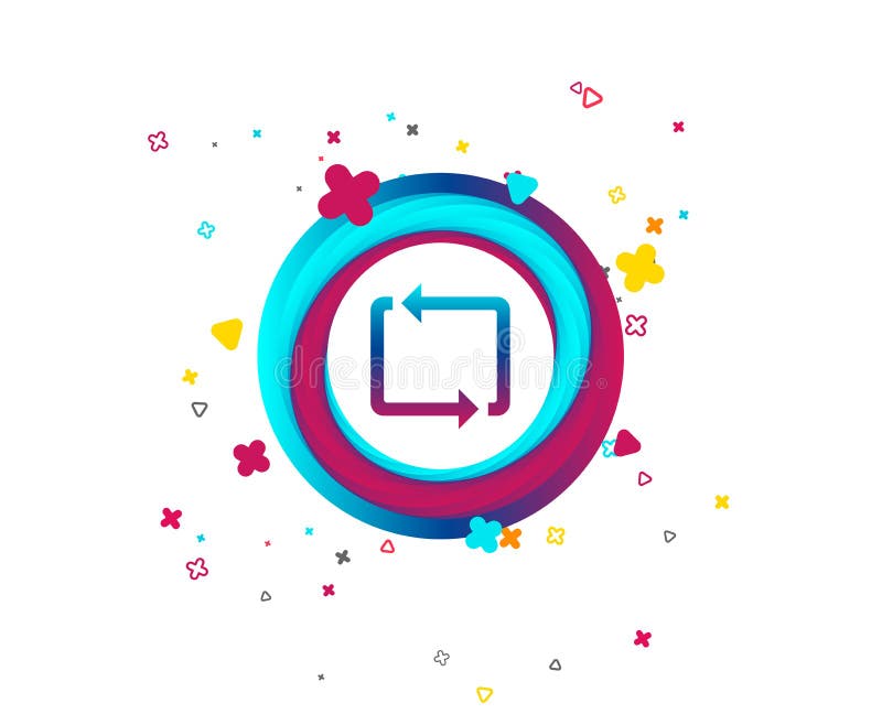 Repeat Icon. Loop Symbol. Refresh Sign Stock Vector - Illustration of ... Repeat Icon. Loop Symbol. Refresh Sign Stock Vector - Illustration of ...
