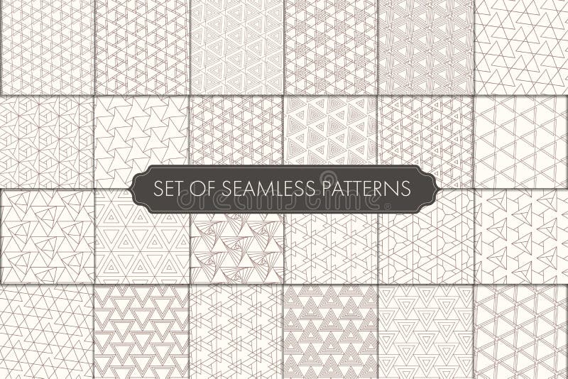 Repeat Line Graphic Black Design Texture. Seamless Modern Vector White ...