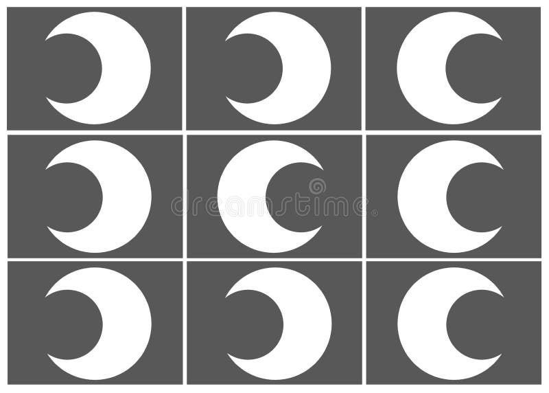 Shaped Moons Stock Illustrations – 11 Shaped Moons Stock Illustrations ...