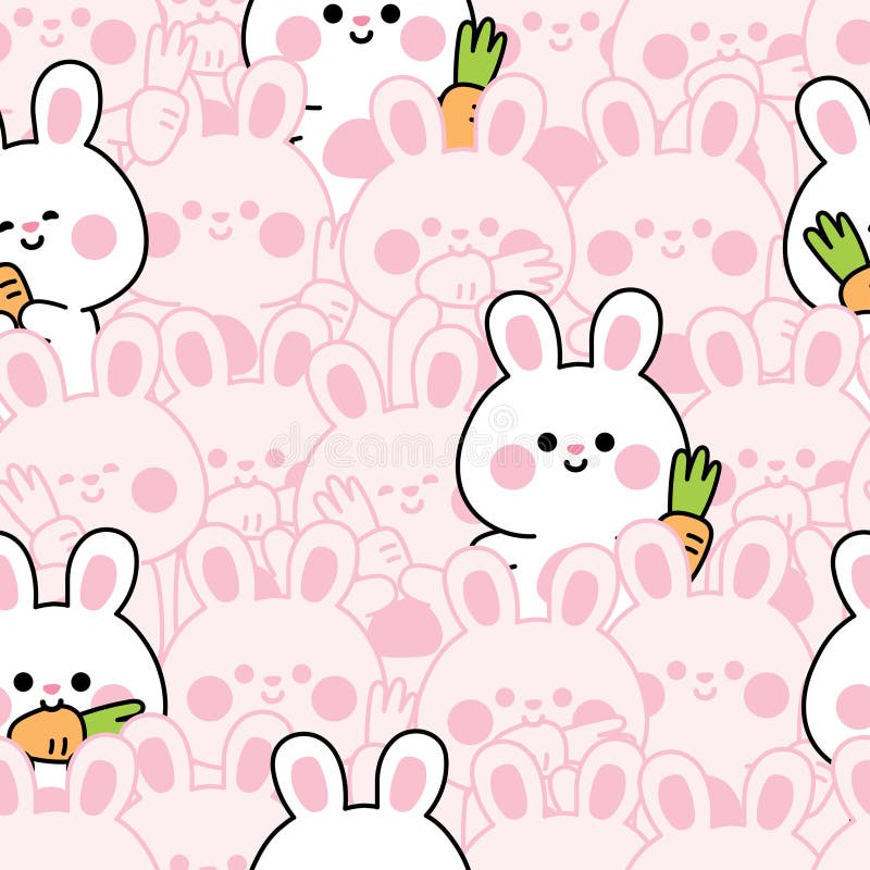 Rabbit Repeat Pattern Stock Illustrations – 6,854 Rabbit Repeat Pattern ...