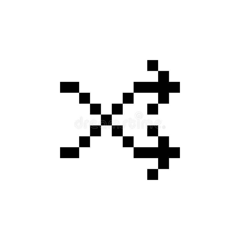 Repeat and Shuffle Icons. Stock Vector Illustration Isolated on Blue ...