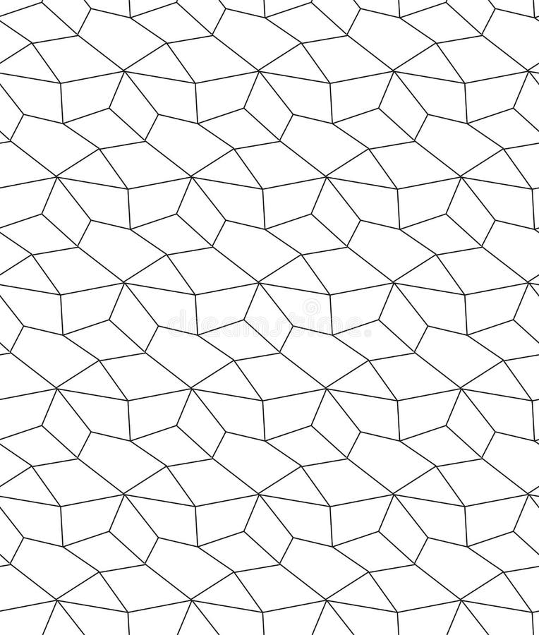 Continuous Ramadan Graphic Triangular, Tile Texture. Seamless East ...