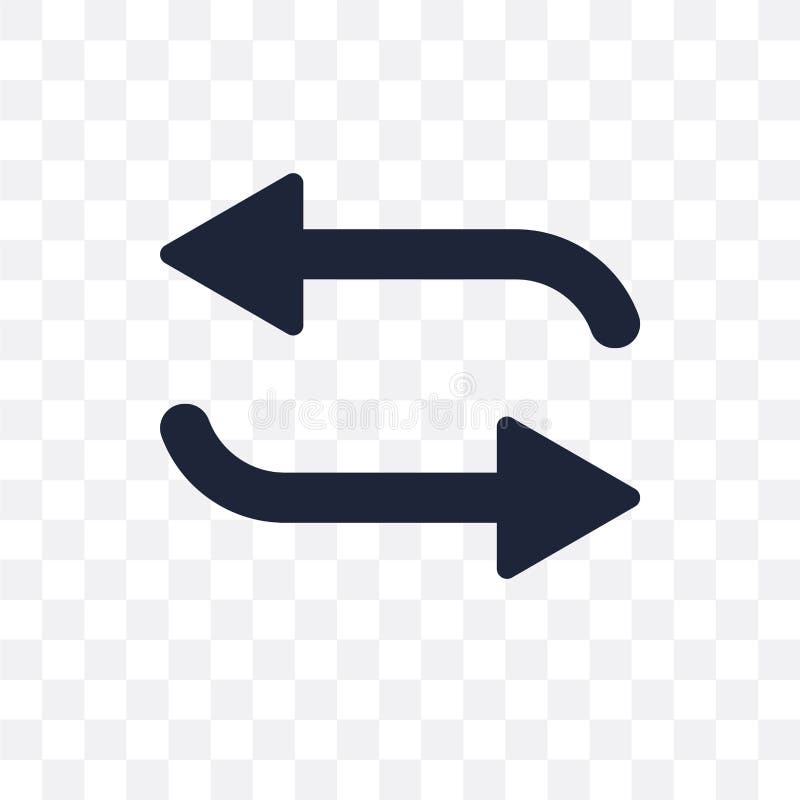 Repeat Transparent Icon. Repeat Symbol Design from User Interface ...