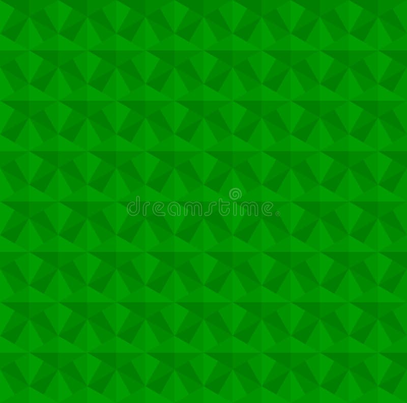 Abstract Green Cube Patterns Background. Stock Illustration ...