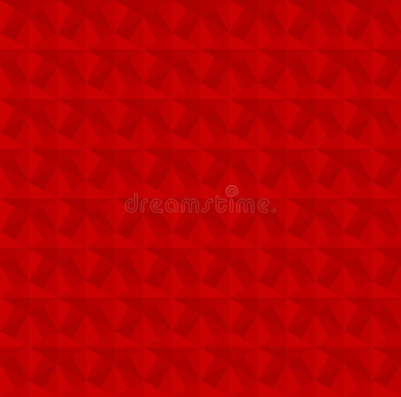 Abstract Red Cube Patterns Background. Stock Illustration ...
