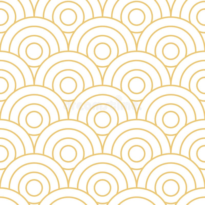 Repeat Wave Graphic Optical Lattice Pattern. Continuous Linear Vector ...