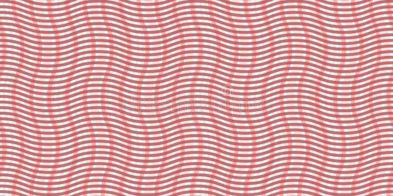 Repeat Wavy Pattern with Optical Illusion Effect. Stock Vector ...