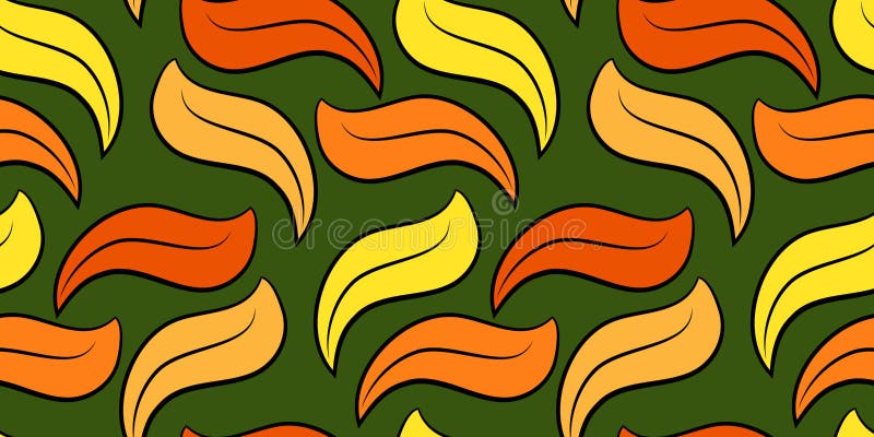 Repeatable Background with Leaves for Website, Wallpaper, Textile ...