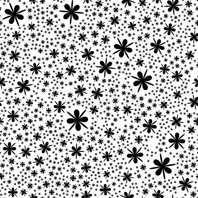 Repeatable Geometric Pattern with Scattered, Random Shapes Stock Vector ...