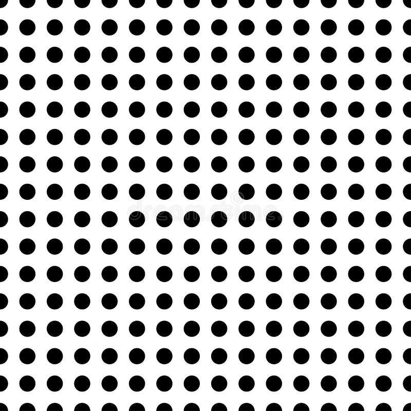 Repeatable Halftone Dots, Dotted Polkadots Pattern. Freckle, Stipple ...