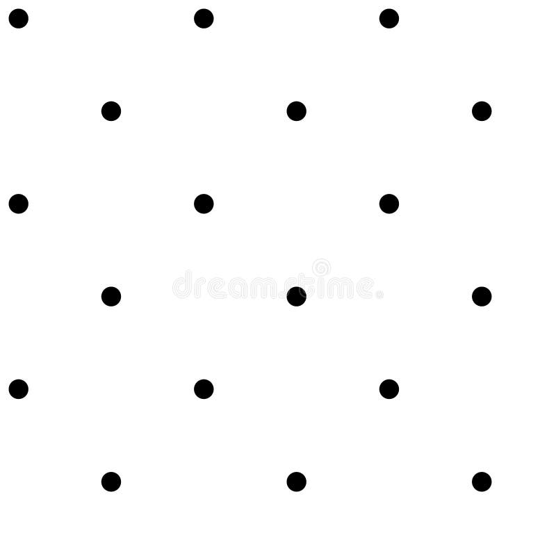 Repeatable Halftone Dots, Dotted Polkadots Pattern. Freckle, Stipple ...