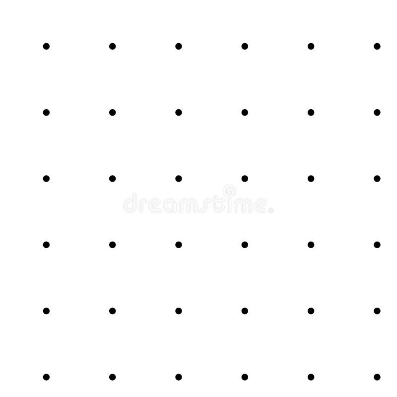 Repeatable Halftone Dots, Dotted Polkadots Pattern. Freckle, Stipple ...