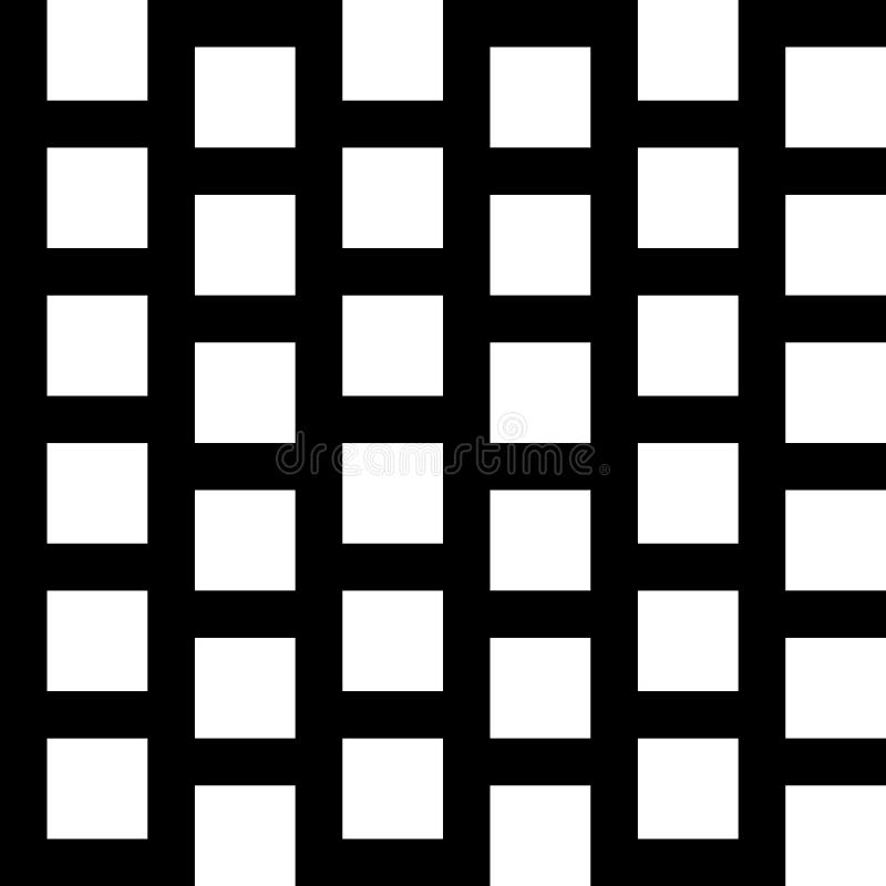 Repeatable Pattern with Squares. Geometric Cellular Grid, Mesh P Stock ...