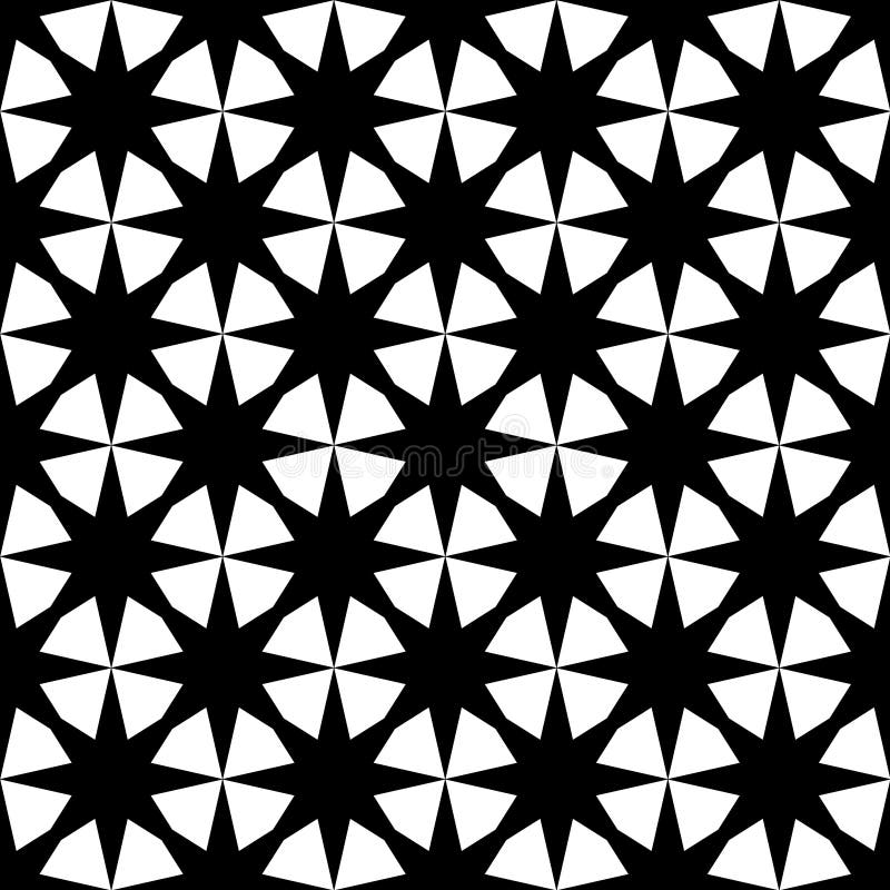 Repeatable, Seamless Star, Star Shape Pattern, Background Stock Vector ...