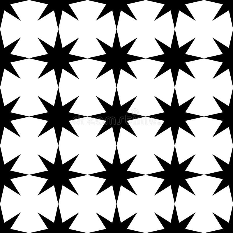 Repeatable, Seamless Star, Star Shape Pattern, Background Stock Vector - Illustration of ...