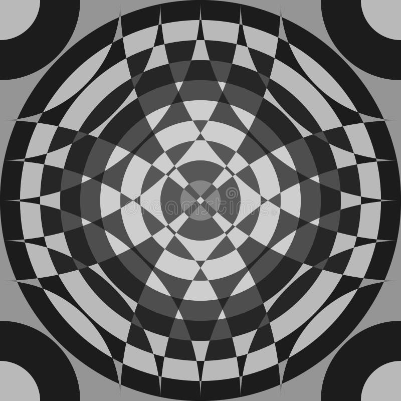 Repeatable Segmented Grayscale Pattern. Monochrome Abstract Text Stock ...