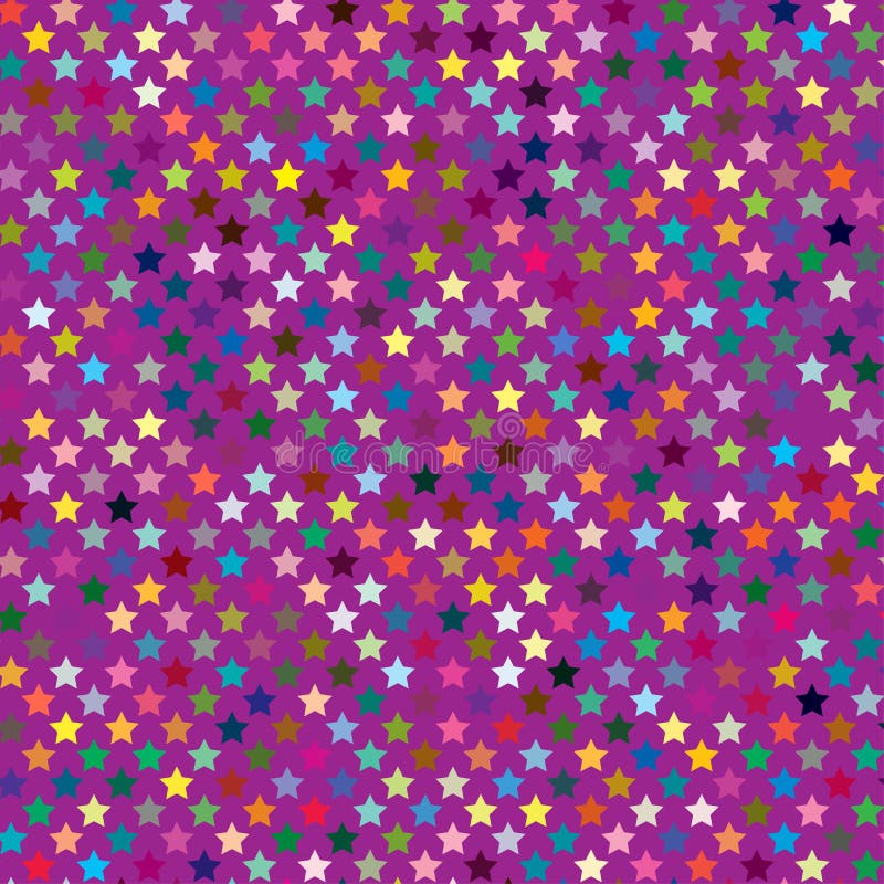 Repeatable Star Background, Star Pattern. Seamless Starry Wrapping ...