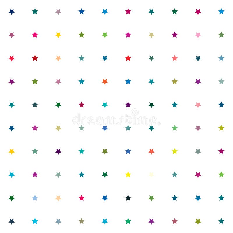 Repeatable Star Background, Star Pattern. Seamless Starry Wrapping ...