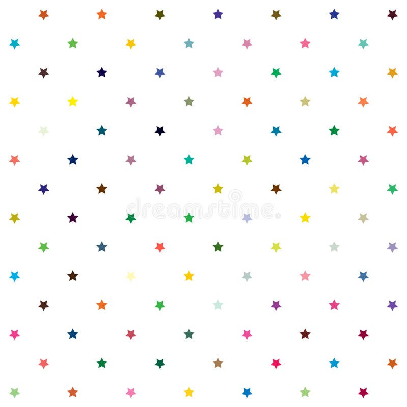 Repeatable Star Background, Star Pattern. Seamless Starry Wrapping ...