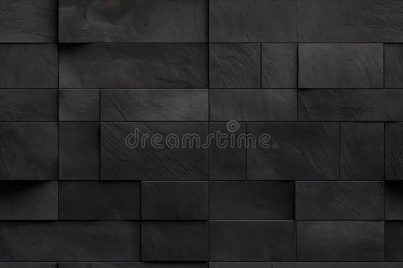 Repeatable Stone Tiles Texture. Dark, Seamless and Realistic Material ...