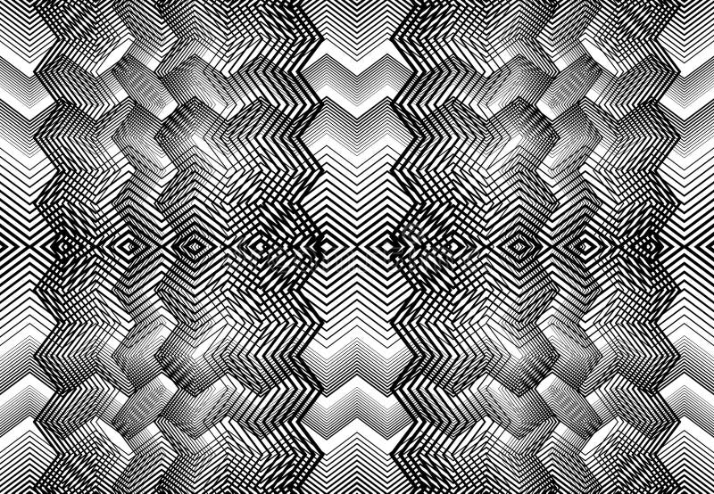 Repeatable and Tileable Grid, Mesh of Zig-zag, Criss-cross and Wavy ...