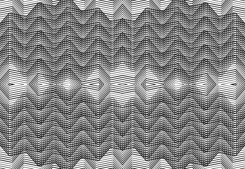 Repeatable and Tileable Grid, Mesh of Zig-zag, Criss-cross and Wavy ...