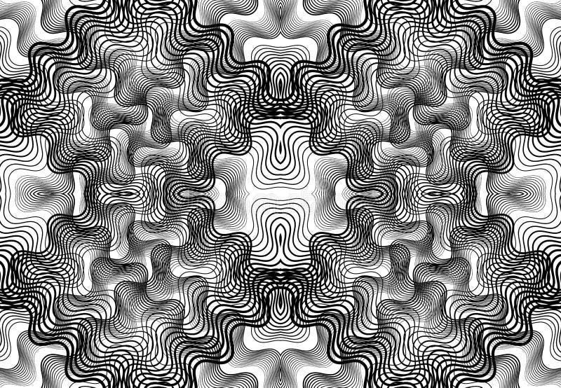 Repeatable and Tileable Grid, Mesh of Zig-zag, Criss-cross and Wavy ...