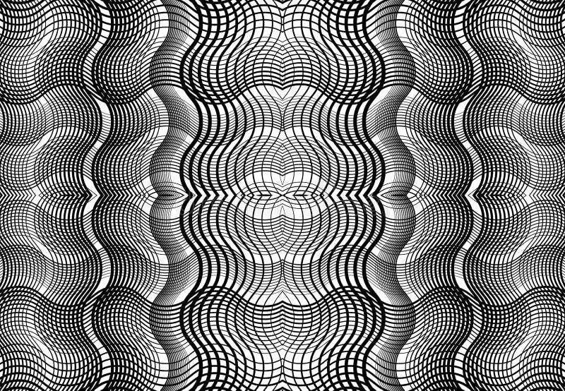 Repeatable and Tileable Grid, Mesh of Zig-zag, Criss-cross and Wavy ...