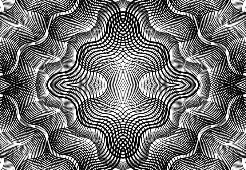 Repeatable and Tileable Grid, Mesh of Zig-zag, Criss-cross and Wavy ...