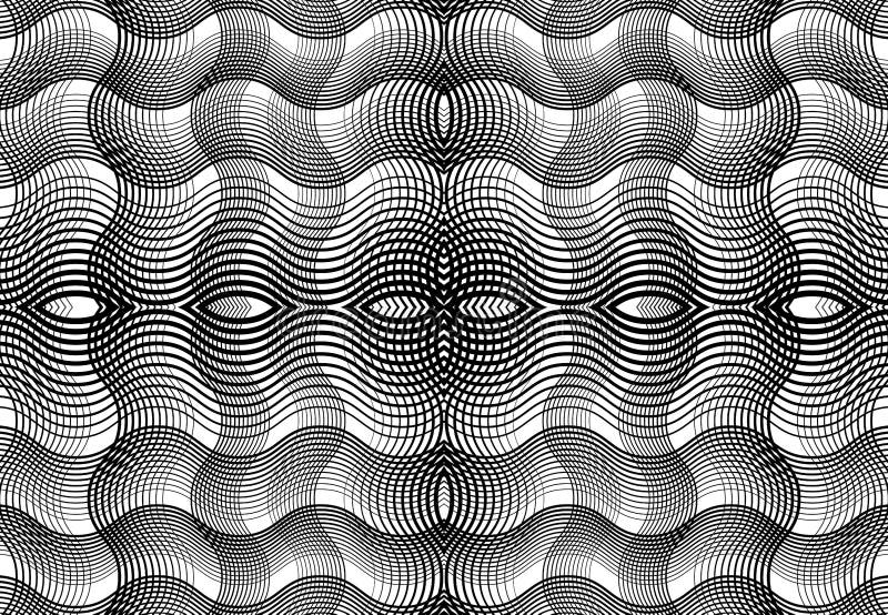 Repeatable and Tileable Grid, Mesh of Zig-zag, Criss-cross and Wavy ...