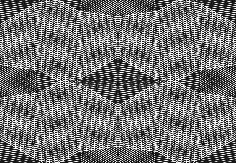Repeatable and Tileable Grid, Mesh of Zig-zag, Criss-cross and Wavy ...