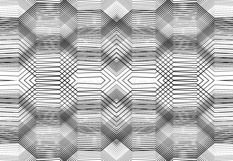 Repeatable and Tileable Grid, Mesh of Zig-zag, Criss-cross and Wavy ...