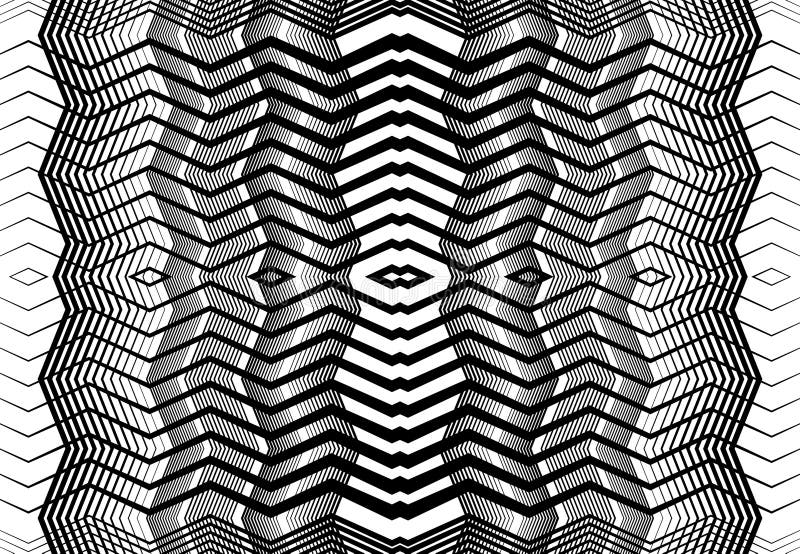 Repeatable and Tileable Grid, Mesh of Zig-zag, Criss-cross and Wavy ...