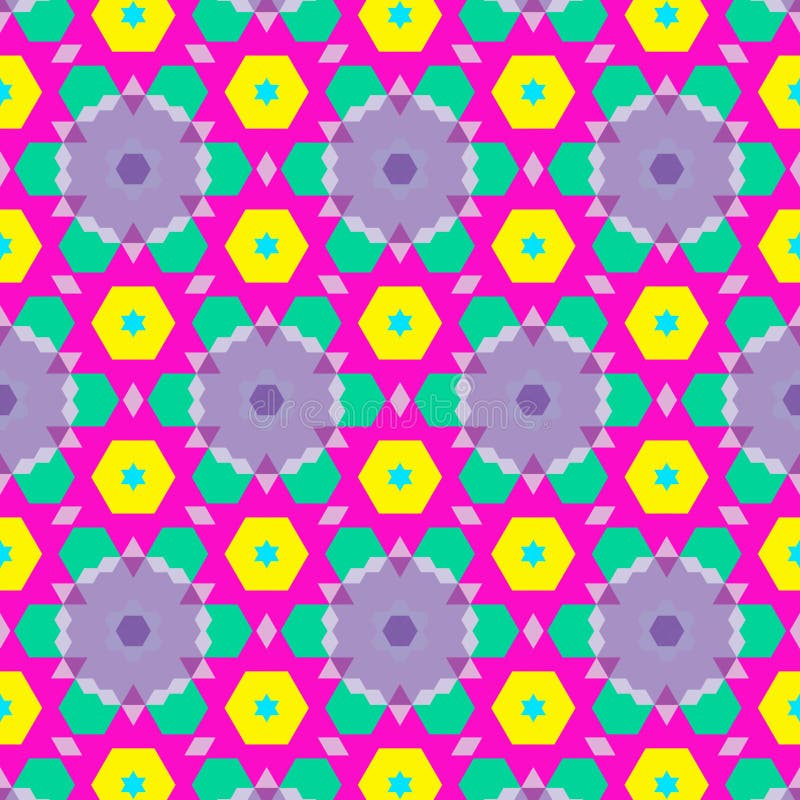 Repeated Abstract Yellow Background Stock Illustration - Illustration ...