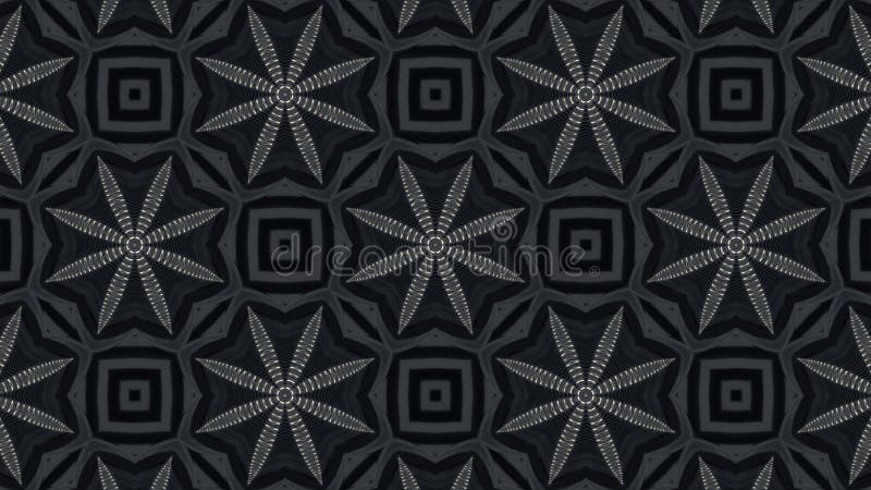 Repeated Circular Figures on an Abstract Background Forming a ...