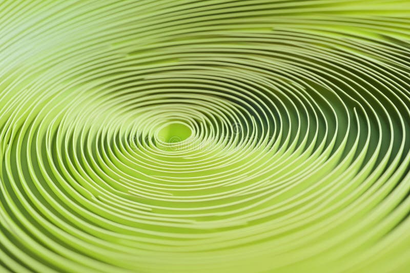 Repeated Circular Pattern Light Green Gently Rotating Create Continuous ...