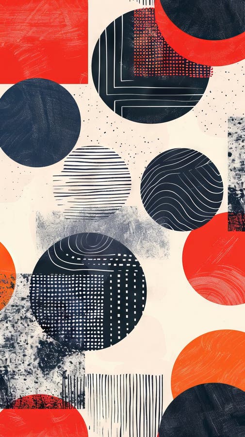 Repeated Graphic for Cohesive Layout Stock Illustration - Illustration ...