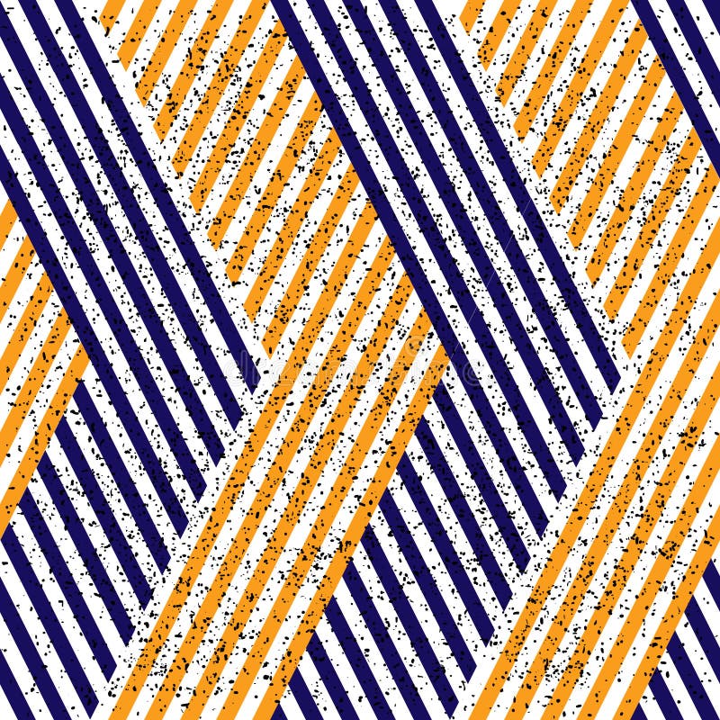 3408 Repeated Orange and Blue Pattern, Modern Stylish Image. Stock ...