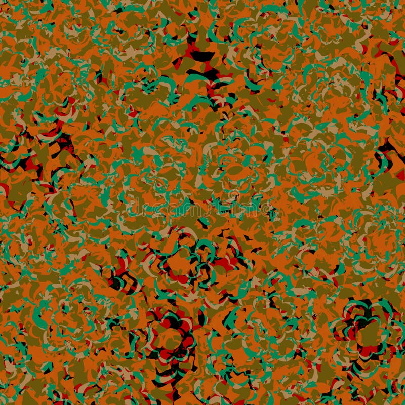 Repeated Pattern with Abstract Shapes, Design Suitable for Digital ...