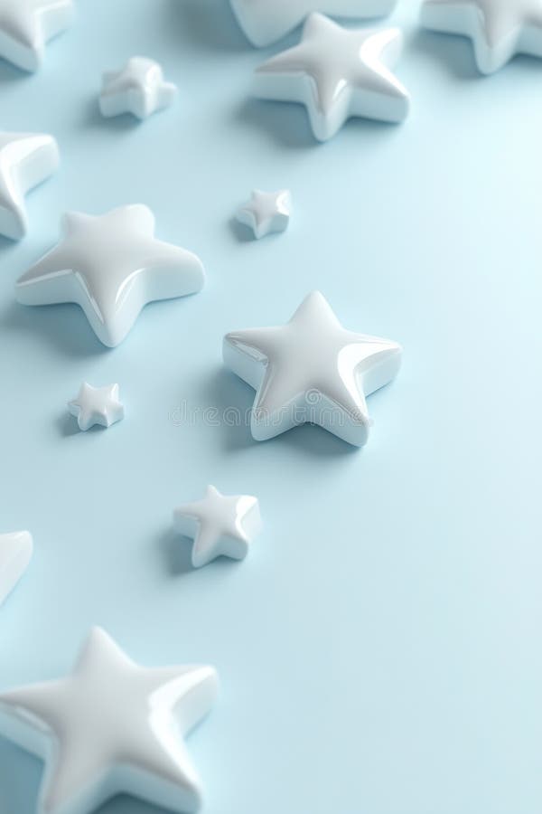 Various Star Shapes Sizes Illustration Design Stock Photos - Free ...